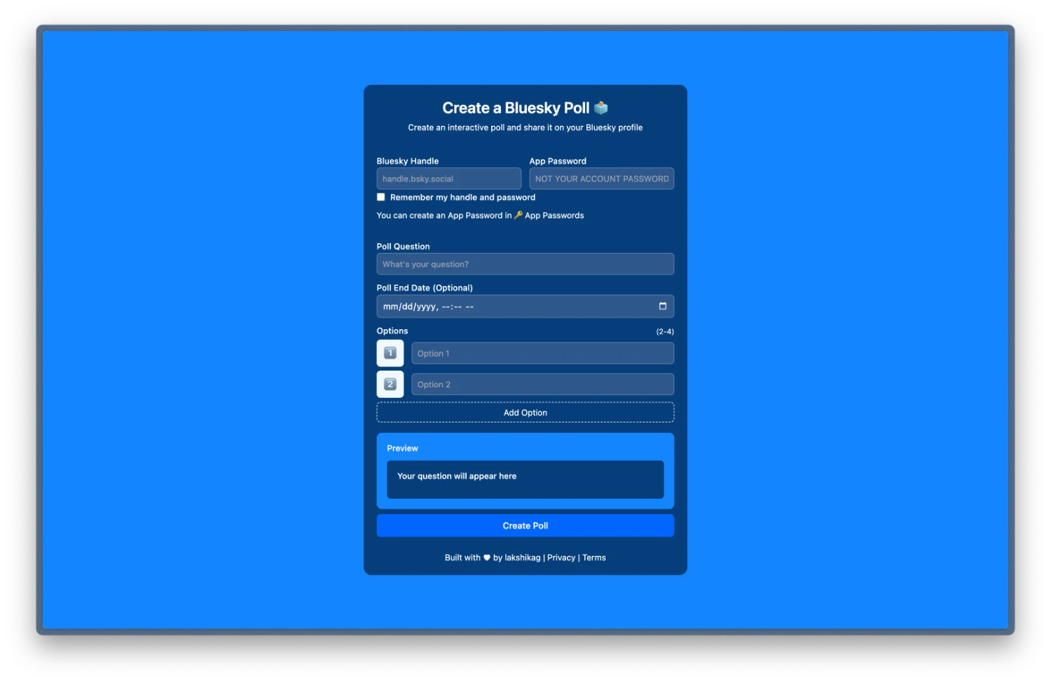 Bluesky Polls | Grow Bluesky | Grow Bluesky