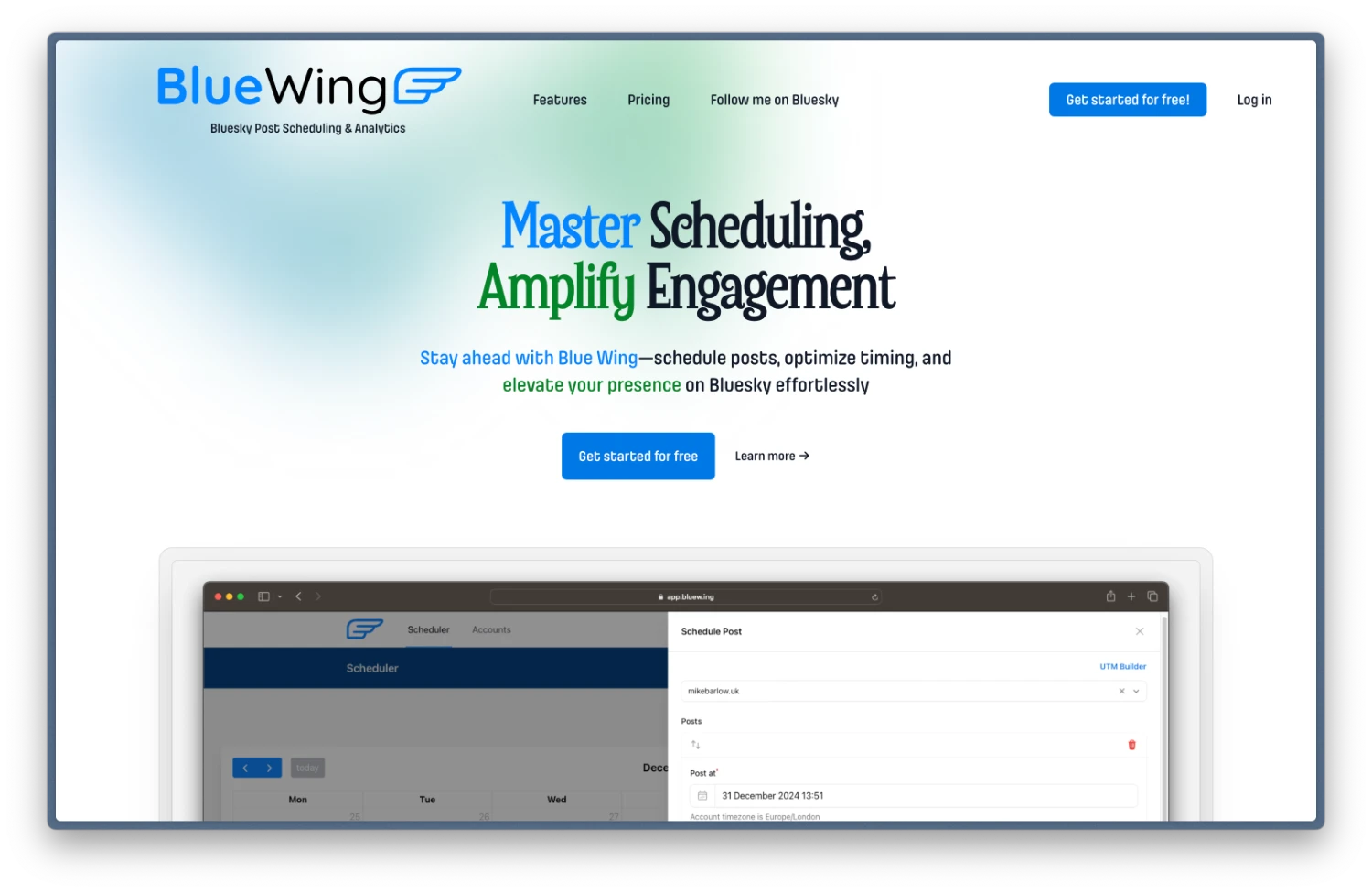 BlueWing | Grow Bluesky | Grow Bluesky